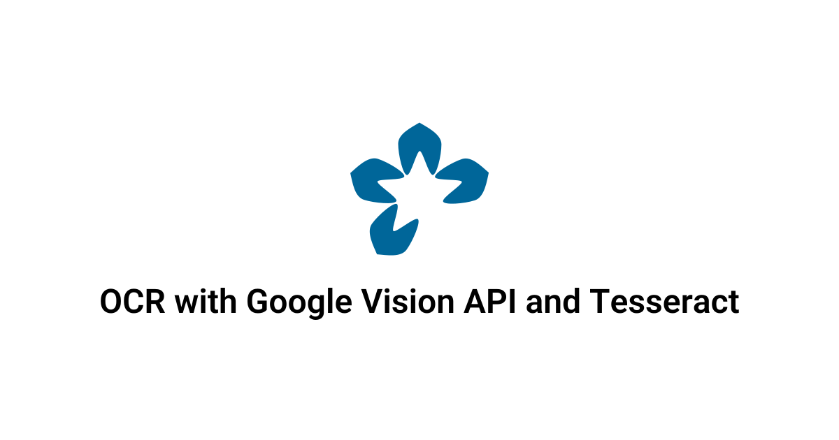OCR with Google Vision API and Tesseract | DARIAH-Campus