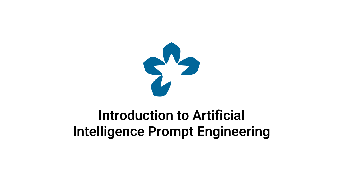 Introduction to Artificial Intelligence Prompt Engineering | DARIAH-Campus